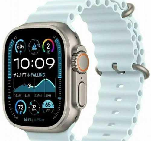 Apple watch Ultra 2 (2024) Natural Blue Ocean Band