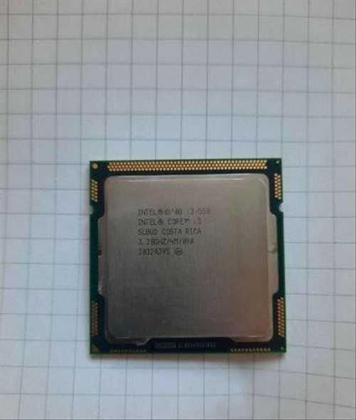 Процессор intel core i3-550 3,2Ghz