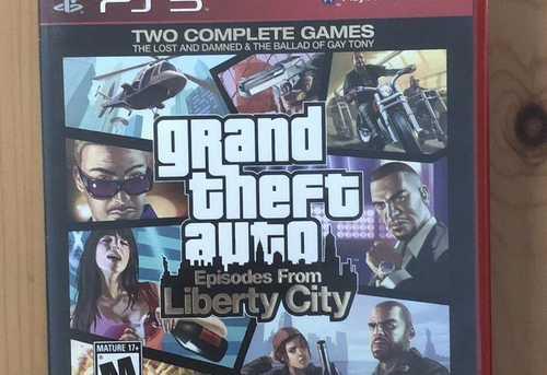 Игра GTA Episodes From Liberty City ps 3