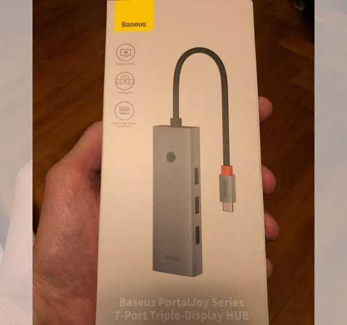 USB хаб разветвитель Baseus PortalJoy Series 7 в 1