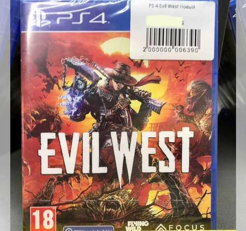 Evil West ps4 ps5 новый диск