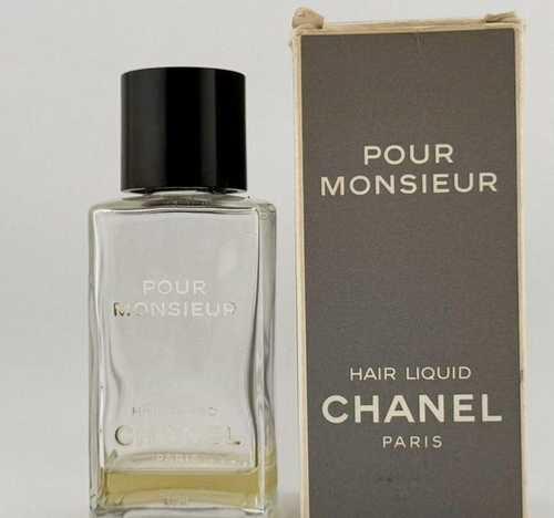 Chanel Pour Monsieur hair liquid 100 мл винтаж