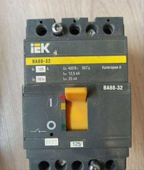 Автоматический выключатель BA88-32 125A