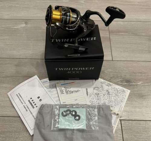 Катушка shimano 20 twin power 4000