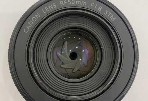 Объектив Canon RF 50mm F1.8 STM