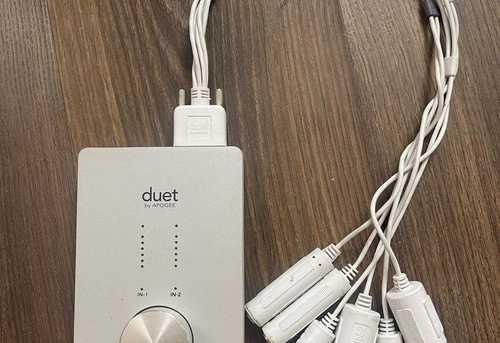 Внешняя звуковая карта Apogee duet firewire