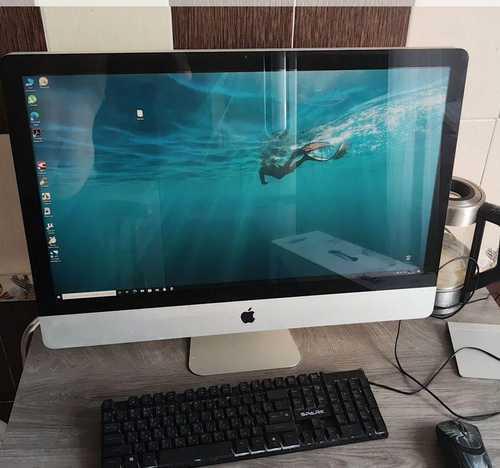 Топовый iMac 27 2011 на windows, 2 К