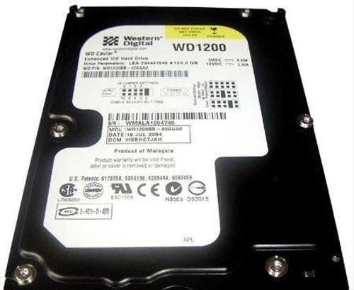 Жесткий диск WD 120 Gb 7200 rpm IDE
