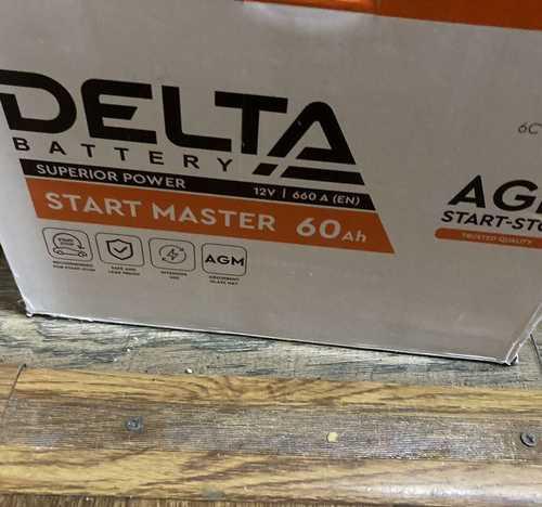Аккумулятор AGM Delta 60Аh