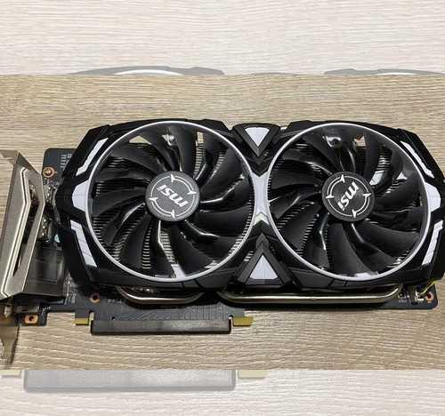 Видеокарта MSI GeForce GTX 1060 armor 3g ocv1