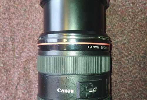Объектив Canon zoom lens ef 24-70 mm 1:2.8 L USM
