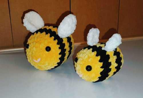 Вязаные игрушки "Пчёлки Жожо и Жу"