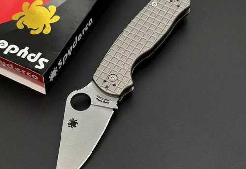 Складной нож Spyderco Paramilitary 3 Titanium