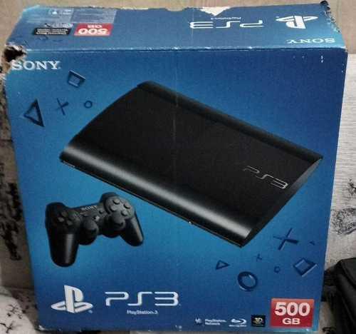 Sony playstation 3 super slim 500gb прошитая