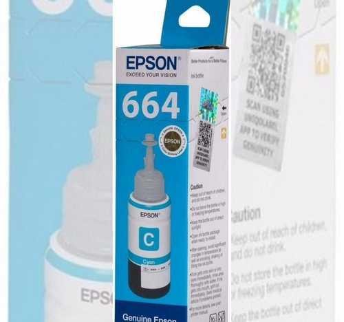 C13T664298, Чернила epson C13T664298 Струйный Голубо