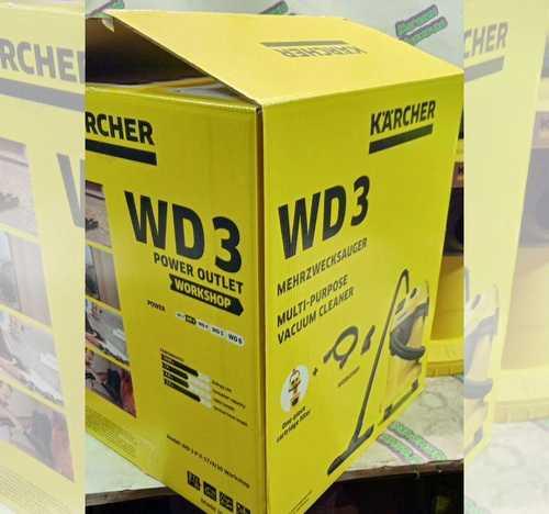 Хозяйственный пылесос Karcher WD 3 P