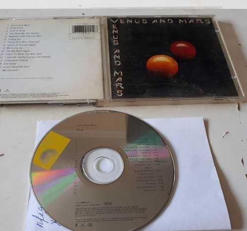 CD Paul McCartney And Wings – Venus And Mars фирма