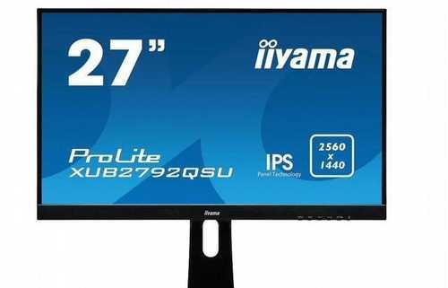 27 Монитор Iiyama ProLite XUB2792QSU-1, 2560x1440