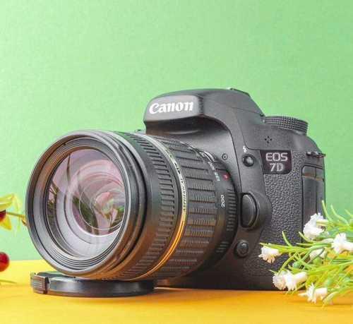 Фотоаппарат Canon 7D kit Tamron 18-200mm