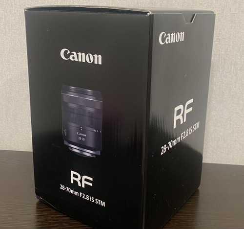 Canon RF 28-70mm f/2.8 IS STM новый