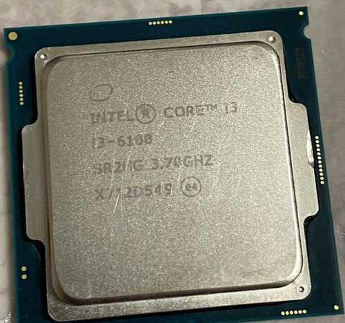 Intel Core I3 6100 Skylake бу