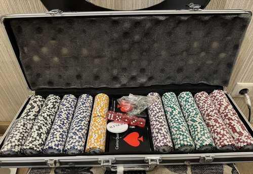 Набор для покера 500 фишек nightman
