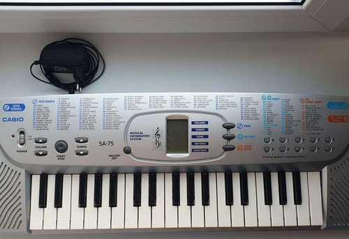 Синтезатор casio SA 75