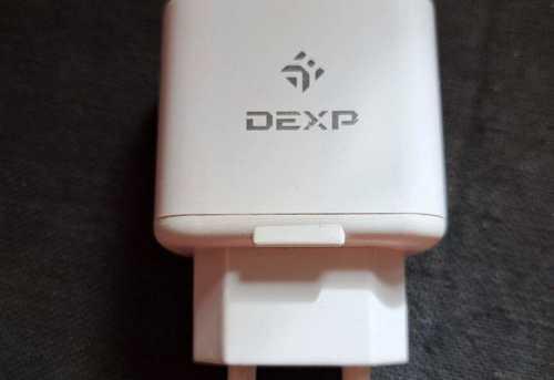 Зарядка зарядное устройство Dexp 10 ватт 2.1 А 1А