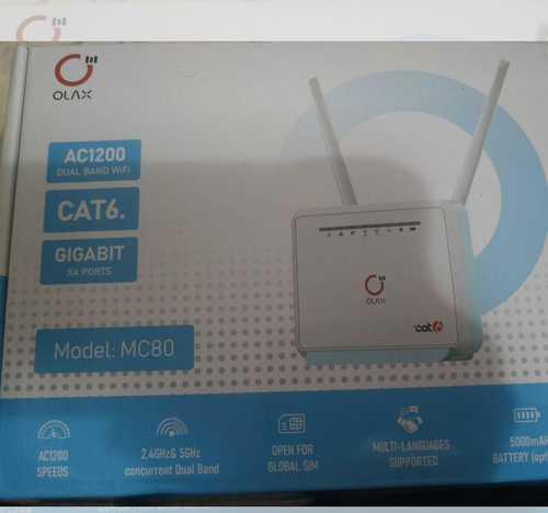 Wifi роутер 4g модем Olax mc 80