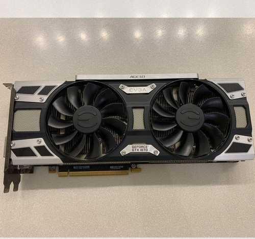 Видеокарта GTX 1070 8gb Evga