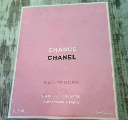 Chanel chance EAU tendre туалетная вода