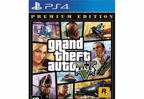 Новый диск GTA 5 Premium Edition для PS4/PS5