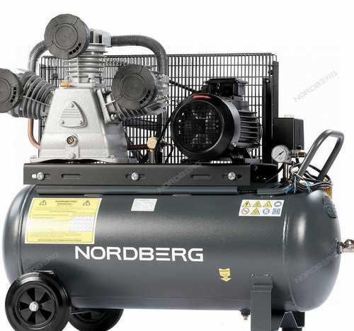 Компрессор поршневой 950 л/мин Nordberg NCP100/950