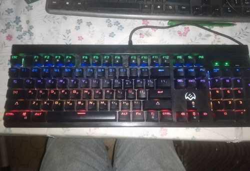 Игровая клавиатура светящиеся новая