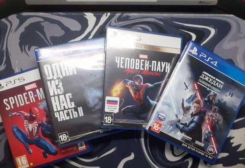 Игры ps4, ps5 - The last of us 2, Spider man 2