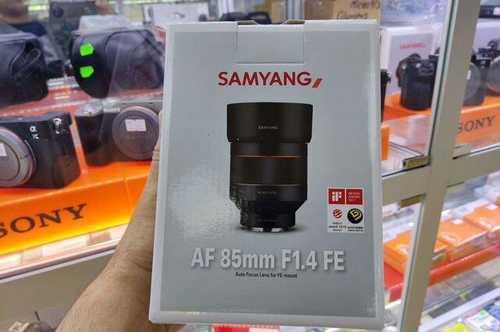 Samyang AF 85mm f/1.4 Sony FE новый в упаковке