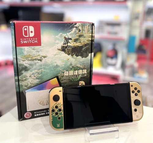 Игровая консоль Nintendo switch oled zelda Edition