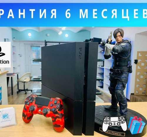 Игровая консоль Sony PS4 FAT 500GB / 1 геймпад