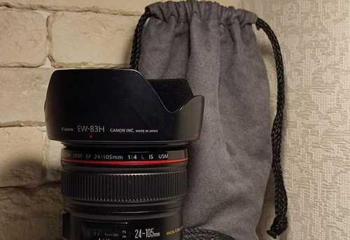 Объектив Canon EF 24-105mm f/4 L is USM