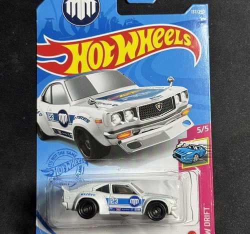 Hot Wheels sth Mazda RX-3 (распак с картой)