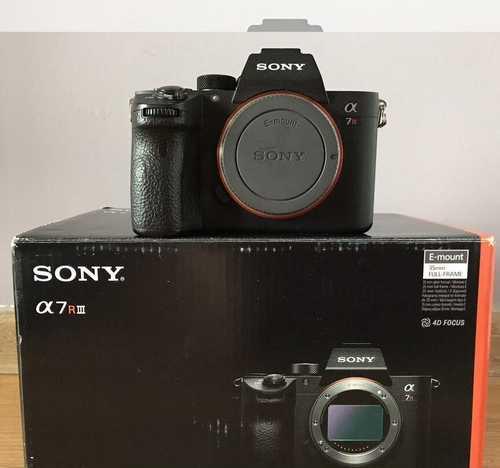 Sony A7r iii body (пробег 35 тыс)