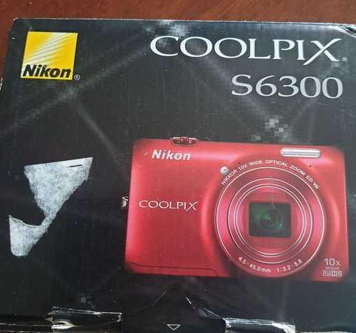 Цифровой фотоаппарат nikon coolpix s6300