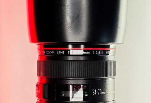 Объектив Canon 24-70mm f/2.8 L USM + комплект