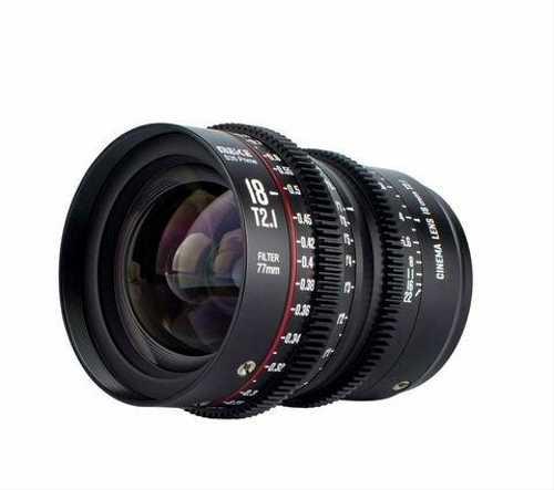 Объектив Meike Prime 18mm T2.1 Cine Lens Canon EF