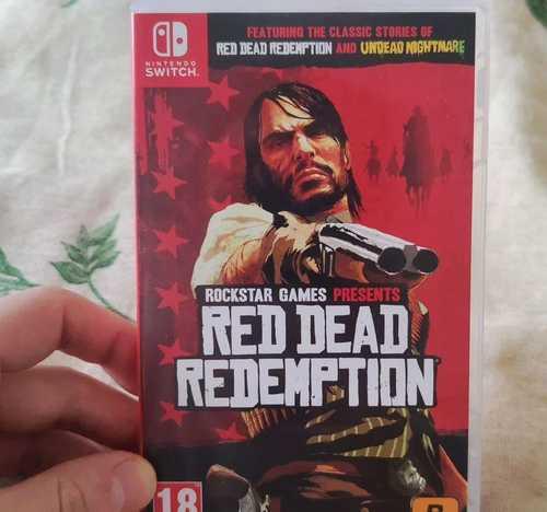 Red dead redemption nintendo switch картридж