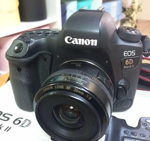 Canon EOS 6D Mark II пробег 30500 кадров как новый