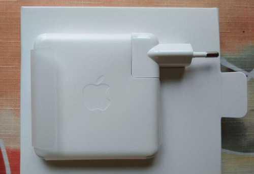 Новое ориг зарядное устройство typeC macbook 87w