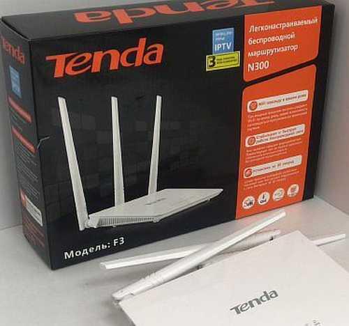 Wi-Fi роутер Tenda F3