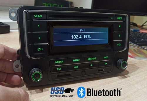 Магнитола с Bluetooth Skoda Rapid Fabia Octavia