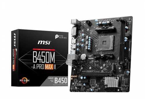 Комплект AMD Ryzen 5 3600 + MSI B450M-A PRO MAX II